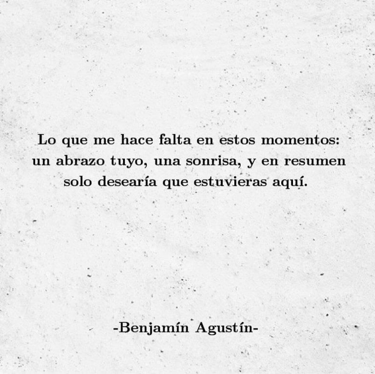 Lo Que Me Hace Falta En Estos Momentos: - FRASES.PW