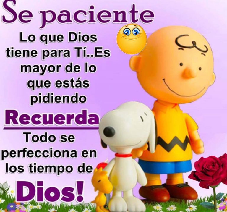 Se Paciente Lo Que Dios » Tiene Para Tí.. - FRASES.PW