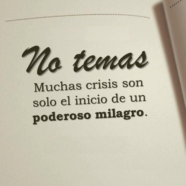 No Temas… - FRASES.PW