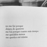 No me fui porque dejara de quererte… - FRASES.PW