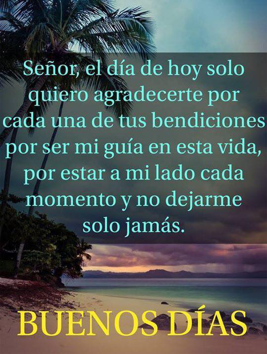 Frase de bueno días ¿ Que como amanecí hoy? Feliz radiante, hermosa ...