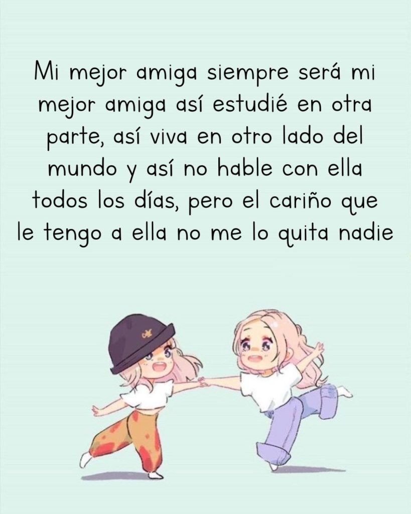 Mi mejor amiga siempre será mi mejor amiga - FRASES.PW