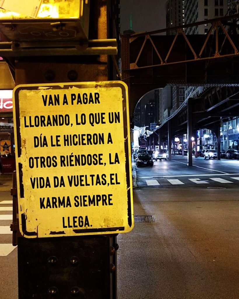 Van a pagar llorando, lo que un dia le hicieron a otros riéndose ...
