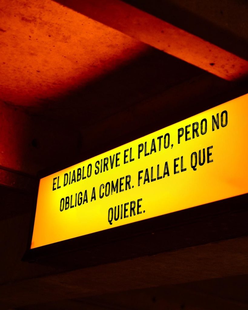 El diablo sirve el plato, pero obliga a comer. Falla el que quiere ...