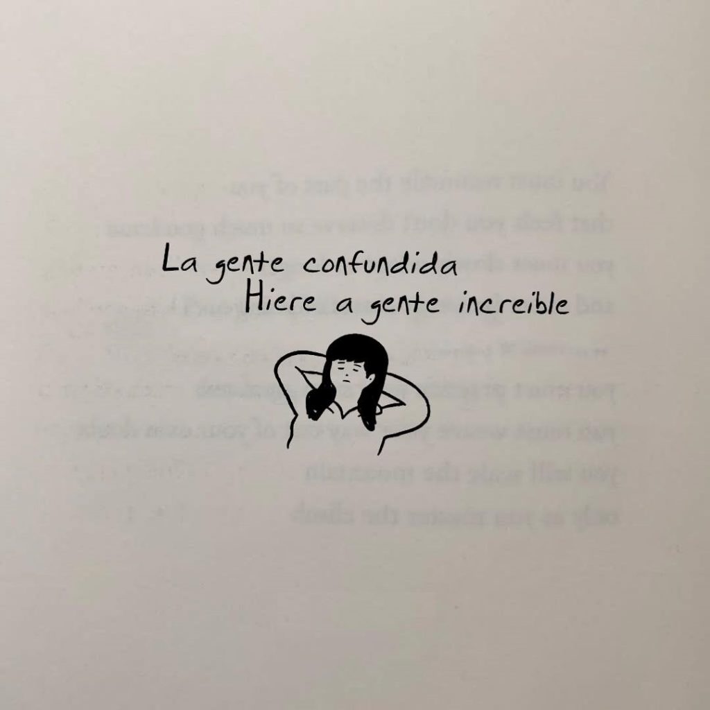 La gente confundida hiere a gente increíble - FRASES.PW